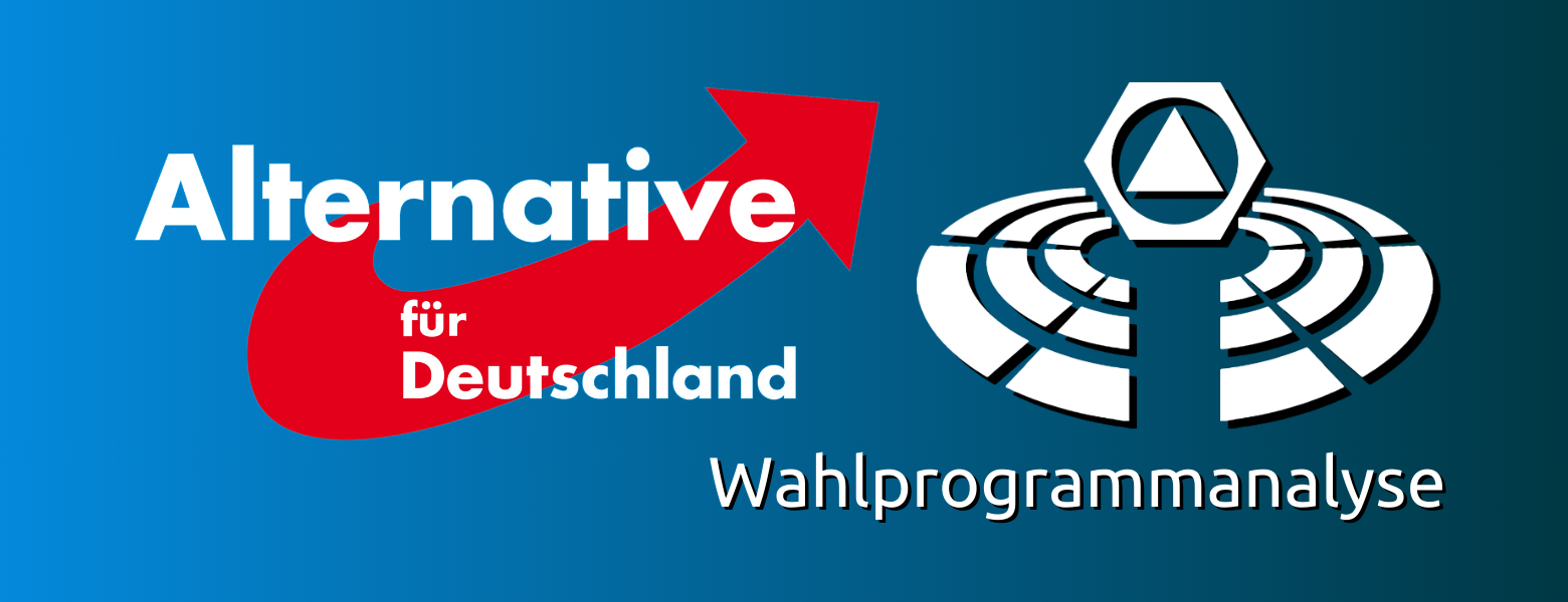 “Mit Sicherheit für Bayern” – Das Wahlprogramm der AfD – funklust